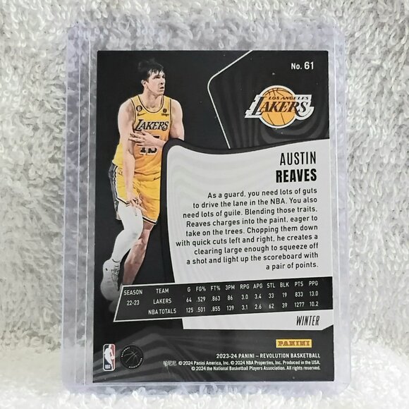 NBA | Toys | 52 Mint 202324 Panini Revolution Austin Reaves Winter Nba ...